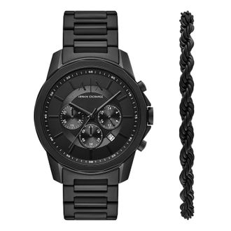 A|X Armani Exchange Uhren - Geschenkset - Gr. unisize - in Schwarz - f&uuml;r Damen