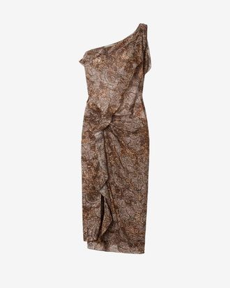 Isabel Marant Robe Charlota - Femme - Ocre - Taille 38 - Isabel Marant
