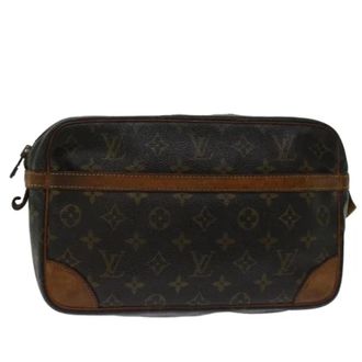 Louis Vuitton Pre-owned Canvas clutches - - Pre-owned - Damen - Braun - ONE SIZE