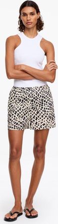 Arket Shorts Aus Lyocell-Mischung -Schwarz