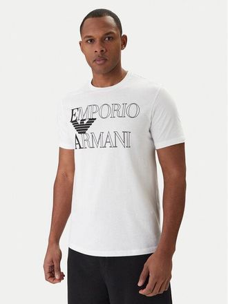 Emporio Armani T-Shirt EM000574 AF20434 U0002 Wei&szlig; Regular Fit
