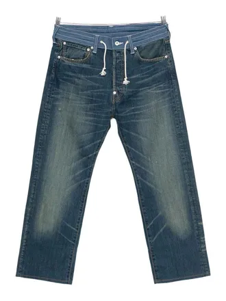 Junya Watanabe Jean Droit - Bleu