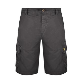 Lyle & Scott Cargo Hose Anthrazit Bermuda Stil - - Shorts - Herren - Grau - W28