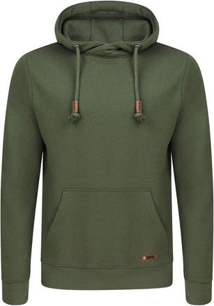 Riverso Kapuzenpullover Herren Hoodie RIVJulian Regular Fit Longsleeve Sweatshirt mit Cross-Over-Kragen und Kängurutasche