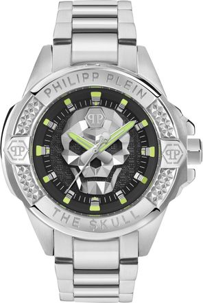 Philipp Plein Uhren - Quarz-Analoguhr The $Kull - Gr. unisize - in Silber - für Damen
