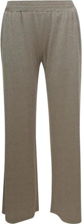 No Man's Land Femme, Pantalons, Beige, Taille: 46 FR 65.348 Wide Pantalons