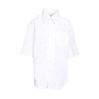 Ami Kurz&auml;rmeliges Hemd - - Shirts - Herren - Wei&szlig; - S