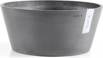 Ecopots Frankfurt 30 Blumentopf - L 30,6 cm x H 15,6 cm - Innen- und Au&szlig;enbereich