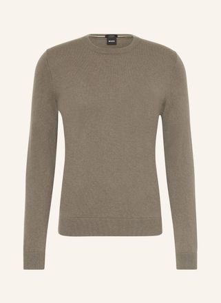 HUGO BOSS Cashmere-Pullover Emigliore grau