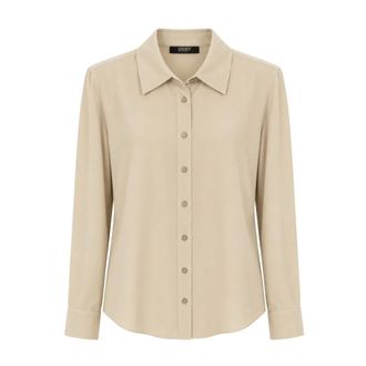 Seventy Ca1411 Hemd - - Blouses & Shirts - Damen - Beige - L