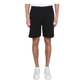 Alexander McQueen Sweat Shorts Logo Tape - - Shorts - Herren - Schwarzk - XL