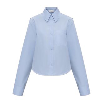 Sportmax Femme, Blouses et Chemises, Bleu, Taille: 34 FR Ceppo Shirt