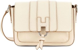 Hogan Femme, Sacs, Blanc, Taille: ONE Size Sac Shopping Bandouli&egrave;re Structur&eacute;