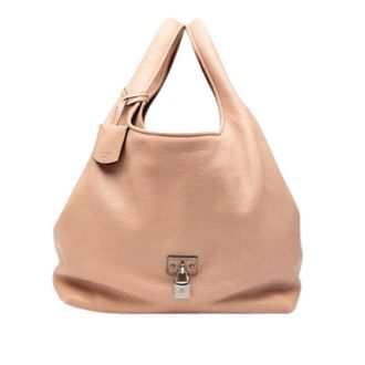 Loewe Sac port&eacute; &eacute;paule Pre-owned - Femme - Pre-owned - Beige - Taille: ONE Size