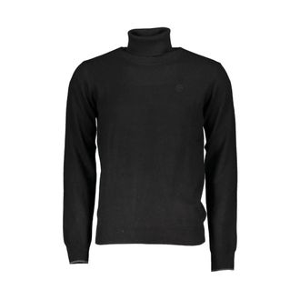 North Sails Umweltfreundlicher Schwarzer Rollkragenpullover - - Knitwear - Herren - Schwarzk - 2XL