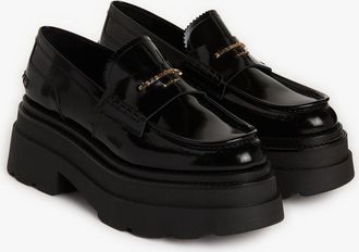 Alexander Wang Mocassins compens&eacute; en cuir