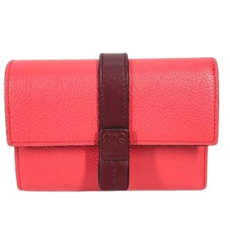 Loewe Portefeuille en cuir Pre-owned - Femme - Pre-owned - Rose - Taille: ONE Size