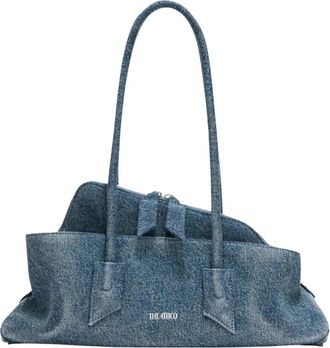 The Attico La Passeggiata Kleine Henkeltasche - - Bags - Damen - Blau - ONE SIZE