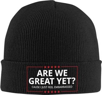 Generic Chapeau dHomme, Sommes-Nous excellents mais tricot&eacute;s Bonnets Tuques Chapeaux dAutomne Hiver Casquettes Unisexes Chaudes Hommes Femmes Cadeaux, Cadeaux