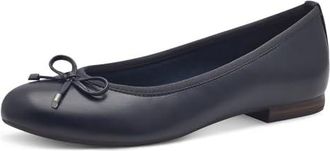 Marco Tozzi Ballerines Femme 2-22137-42, Pointure:42 EU, La Couleur:Bleu
