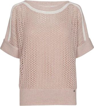 Marie M&eacute;ro Femme, Pulls, Rose, Taille: 42 FR Pull Crochet