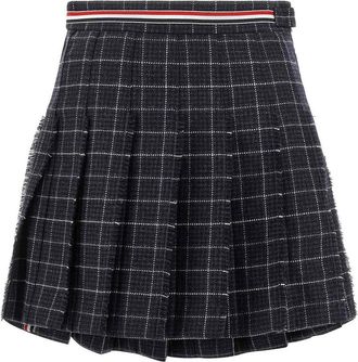 Thom Browne Mini Jupe - Bleu
