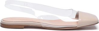 Gianvito Rossi Femme, Chaussures, Beige, Taille: 37 EU Chanel Ballerina