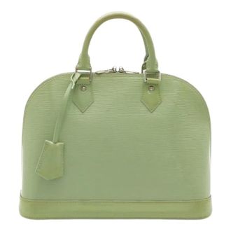 Louis Vuitton Sac &agrave; main vintage doccasion - Femme - Pre-owned - Vert - Taille: ONE Size
