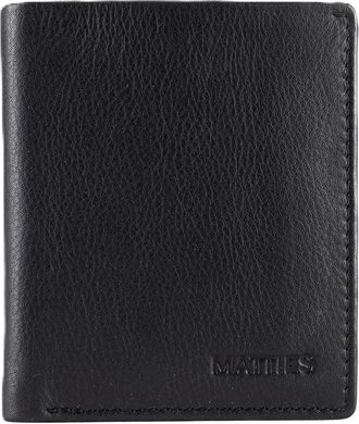 Matties Bags Unisex Billetero-Spongy/Leather Wallet, Schwarz