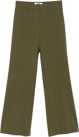Msgm M. S.G. M. Pantalons Décontractés - Vert