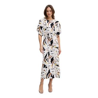 Joseph Ribkoff Robe Maxi &Eacute;vas&eacute;e - Femme - Robes - Multicolore - Taille: 46 FR