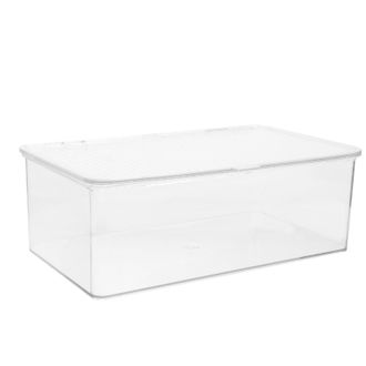 BESPORTBLE HOLIDYOYO CD Aufbewahrungsbox mit Deckel Staubgesch&uuml;tzte Mittelgro&szlig;e DVD Organizer Kasten aus Transparentem Kunststoff Gro&szlig;er CD und DVD Organizer f&uuml;r