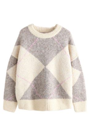 Next Rundhalspullover Gestrickter Rundhalspullover (1-tlg)