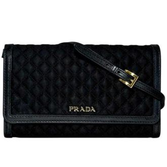 Prada Pre-owned Chain/Shoulder Wallet - - Pre-owned - Damen - Schwarzk - ONE SIZE