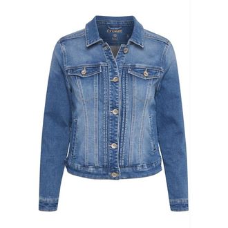 Cream Stylische Denimjacke mit Brusttaschen - - Jackets - Damen - Blau - XL