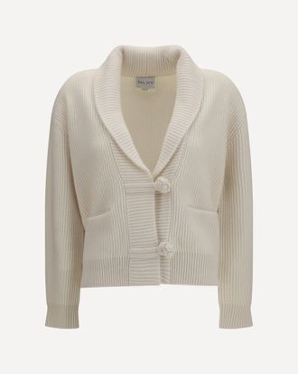 Forte_Forte FORTE_FORTE Wool and cashmere english rib Cardigan Female I