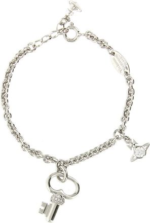 Vivienne Westwood Femme, Accessoires, Gris, Taille: ONE Size Baya Bracelet