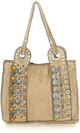 Campomaggi Sac à Bandoulière Forte dei Marmi GHIACCIO