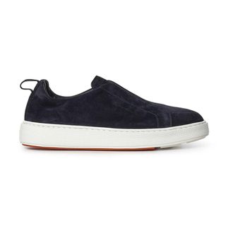 Santoni Herren, Schuhe, Blau, 45 EUGr&ouml;&szlig;e