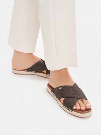 Michael Kors Espadrilles MICHAEL Michael Kors Kenzie 40R6KZFS1B Braun