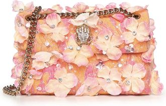 Kurt Geiger Femme, Sacs, Orange, Taille: ONE Size Mini Kensington Flowers