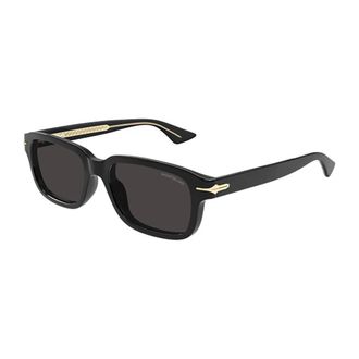 Montblanc Montblanc - Lunettes de soleil Mb0436S - unisex - Accessoires - Noir - Taille: 54 MM
