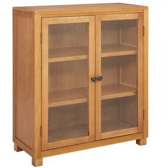 vidaXL Schrank mit Regal mit T&uuml;r Braun 80 x 35 x 95 cm Holzwerkstoff vidaXL