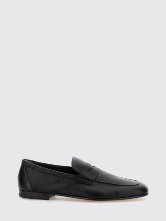 Tod's Mocassins penny en cuir de veau lisse avec semelle en cuir
