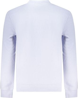Calvin Klein Logo-Embroidered Cotton Sweatshirt - Purple
