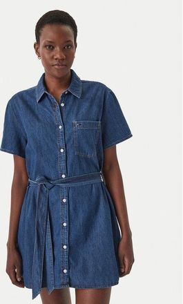 Tommy Jeans Jeanskleid DW0DW22787 Blau Regular Fit