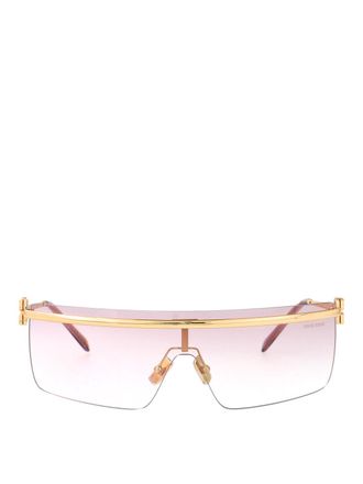 Miu Miu Sonnenbrille - Gold