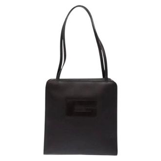 Gucci Pre-owned Cuir sacs-gucci - Femme - Pre-owned - Brun - Taille: ONE Size