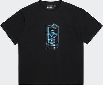 Rains T-shirt en coton bio - Taille XS