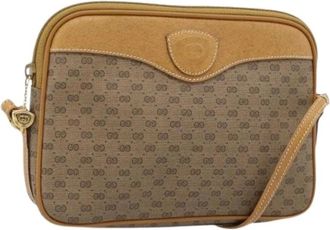 Gucci Pre-owned Vintage Micro Small GG PVC Shoulder Bag - Femme - Pre-owned - Beige - Taille: ONE Size